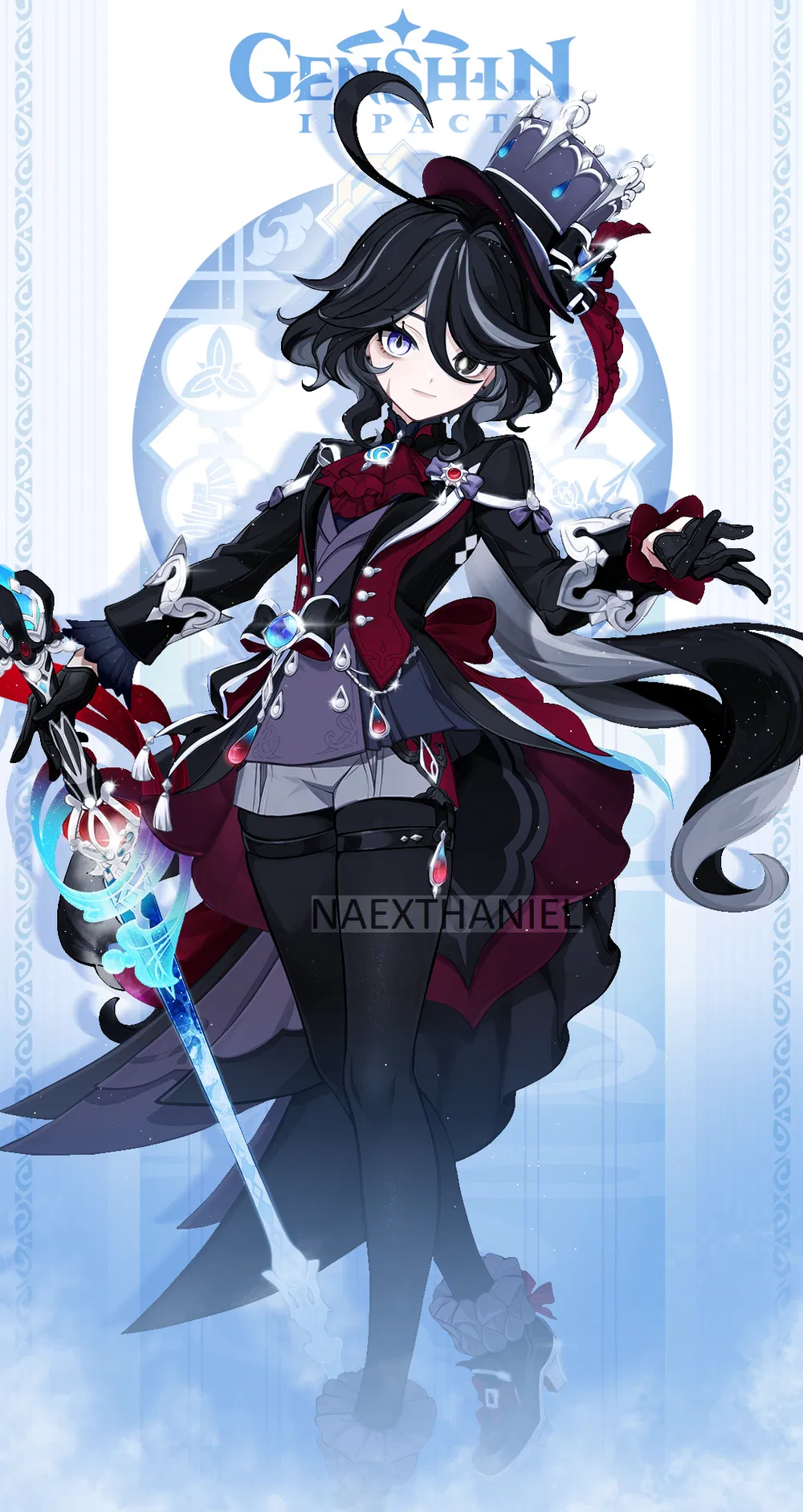 Furina with Wriothesley color palette Genshin Impact | HoYoLAB