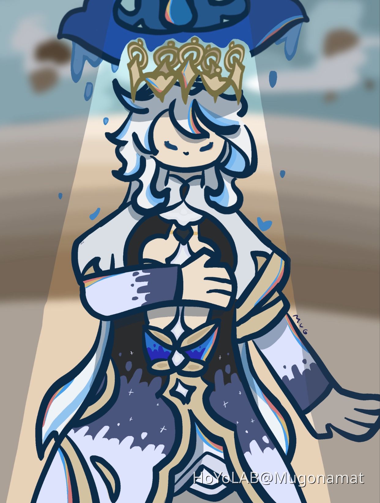 Focalors dance scene Genshin Impact | HoYoLAB