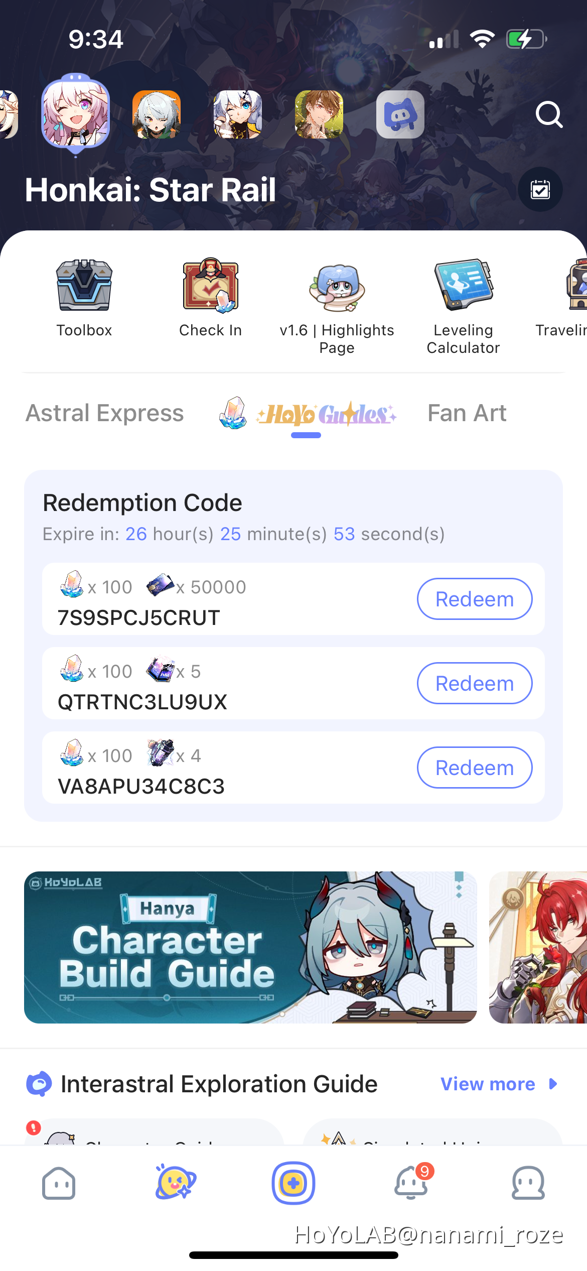 Remeber to redeem your honkai codes! Honkai: Star Rail | HoYoLAB