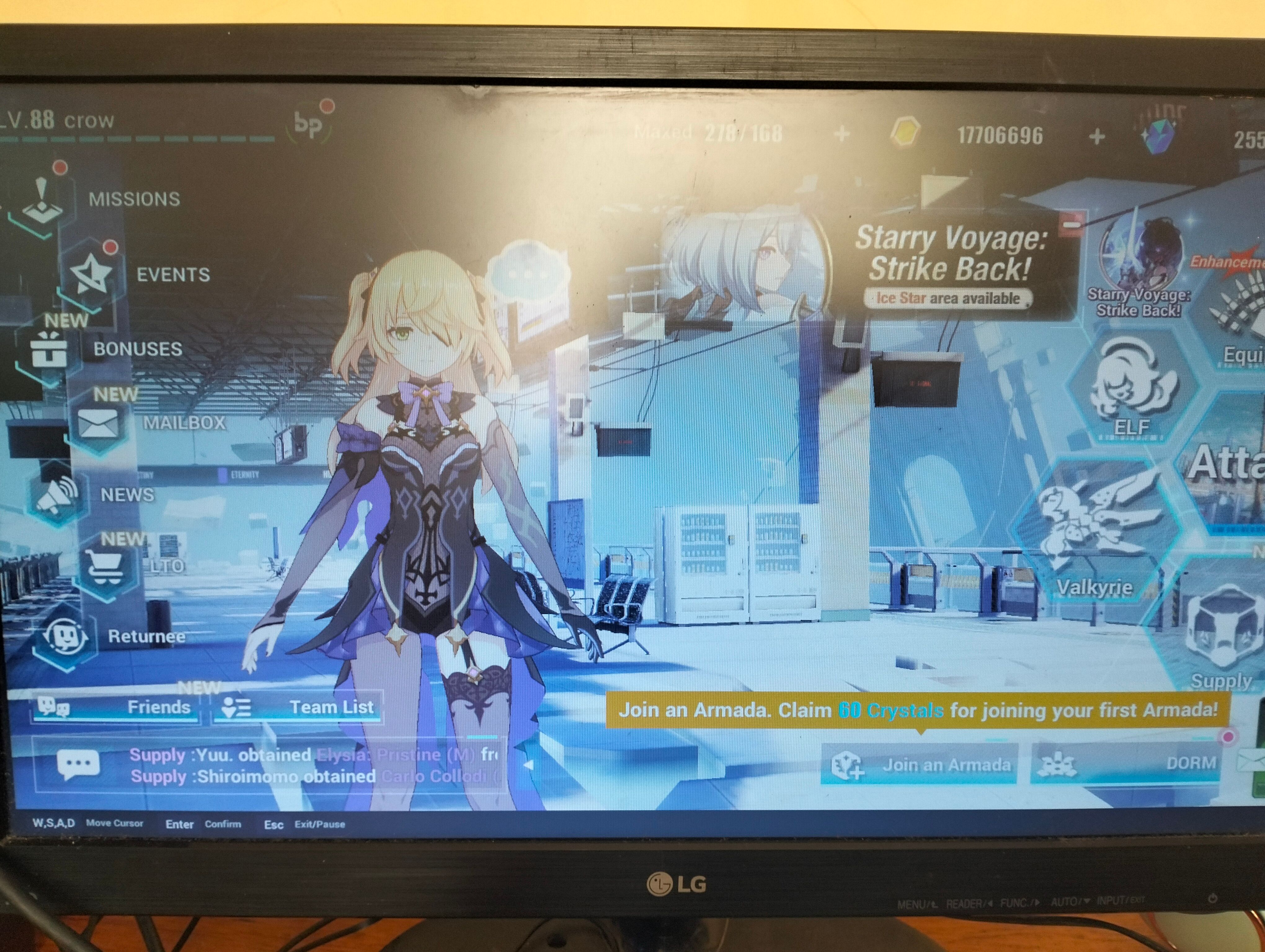 Logging into Honkai Impact for the first time after a bit Honkai Impact ...