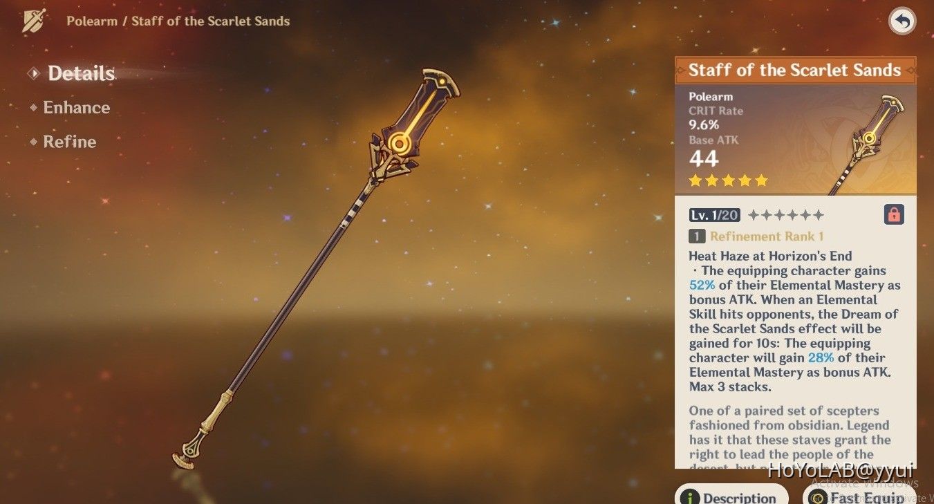 never pulling on the weapon banner again. Genshin Impact | HoYoLAB