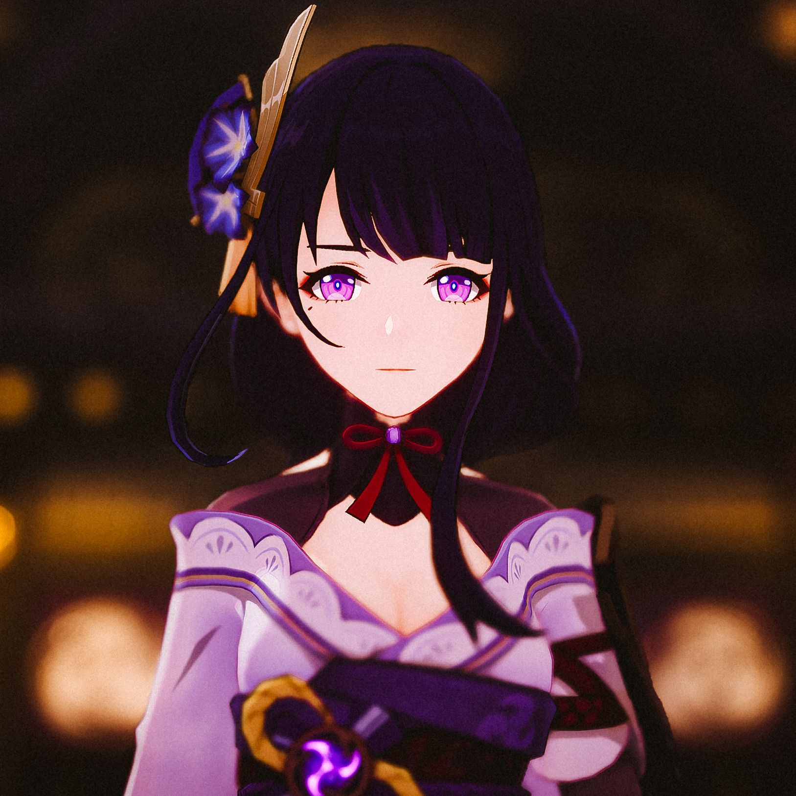 Raiden stare Genshin Impact | HoYoLAB