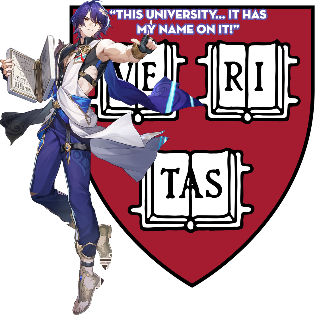 So this is why Dr. Ratio is available for free. Thanks, Harvard. Honkai ...