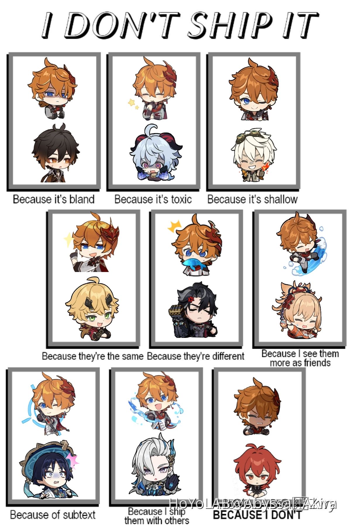 Don't Ship "Childe Edition" Genshin Impact | HoYoLAB