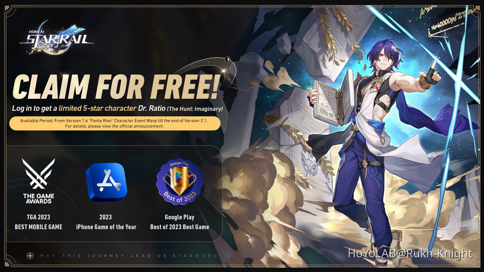 HSR done it, We are getting a FREE 5 Star Character Honkai: Star Rail | HoYoLAB