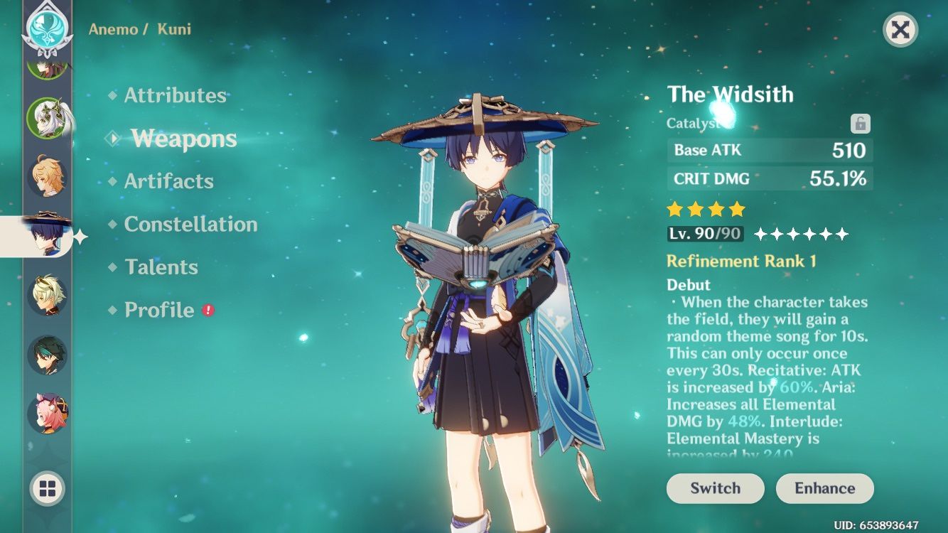 Wanderer build Genshin Impact | HoYoLAB
