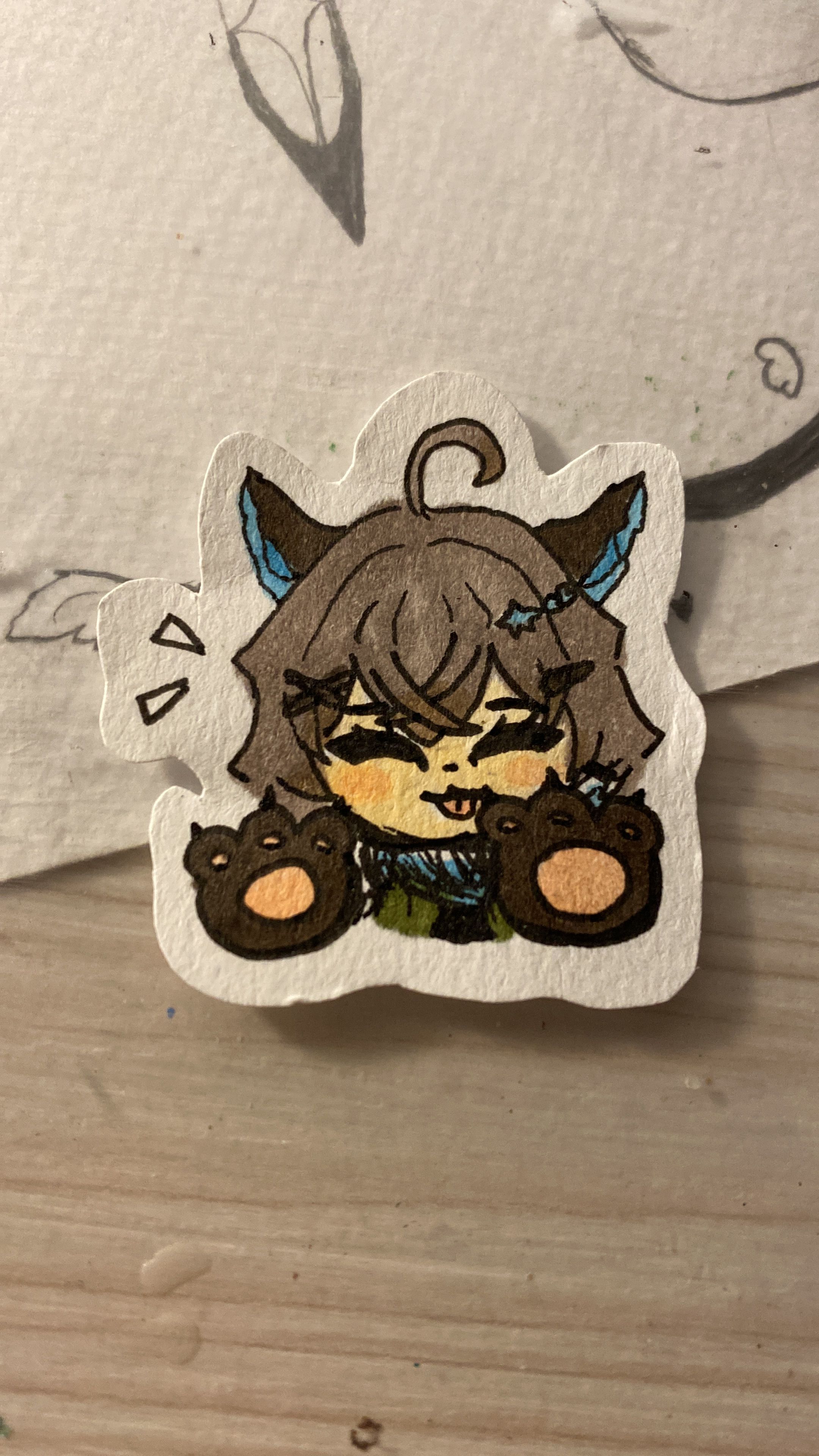 BRUV I WAS MAKING STICKERS LAST NIGHT AND I SOMEHOW LOST THEM TODAY AND ...