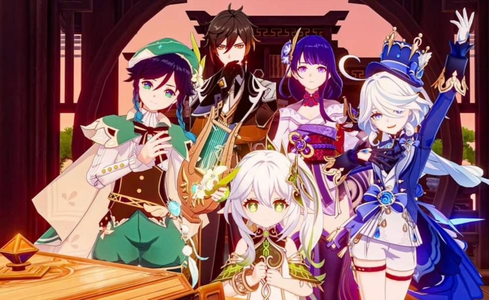 Archon Family 💚🤎💜💙💚 Genshin Impact | HoYoLAB