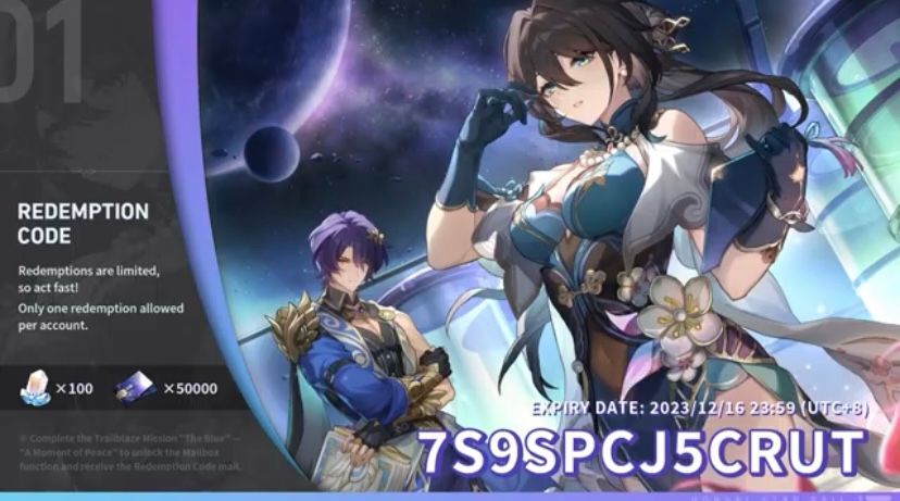 New Redemption codes☺️ Honkai: Star Rail | HoYoLAB
