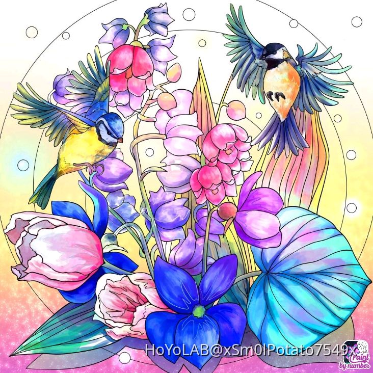 Daily Color-by-number | HoYoLAB