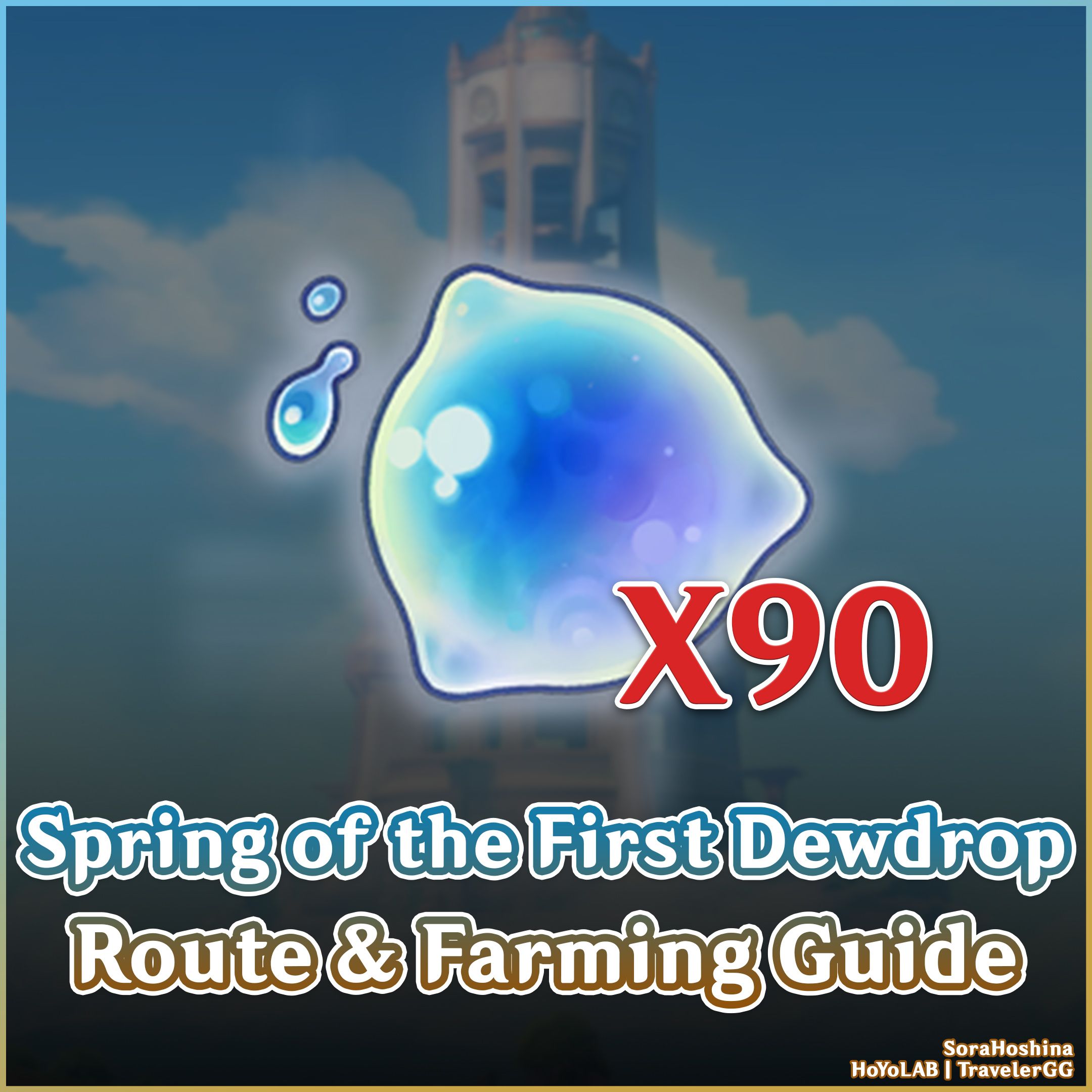 [V4.3] All 90 Spring of the First Dewdrop Route & Farming Guide Genshin Impact | HoYoLAB