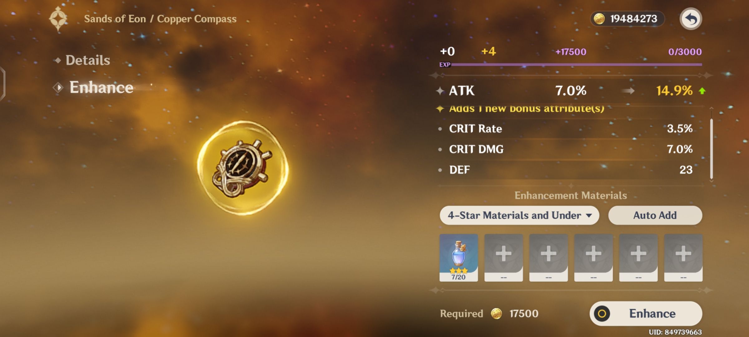 Everything went into crit rate Genshin Impact | HoYoLAB