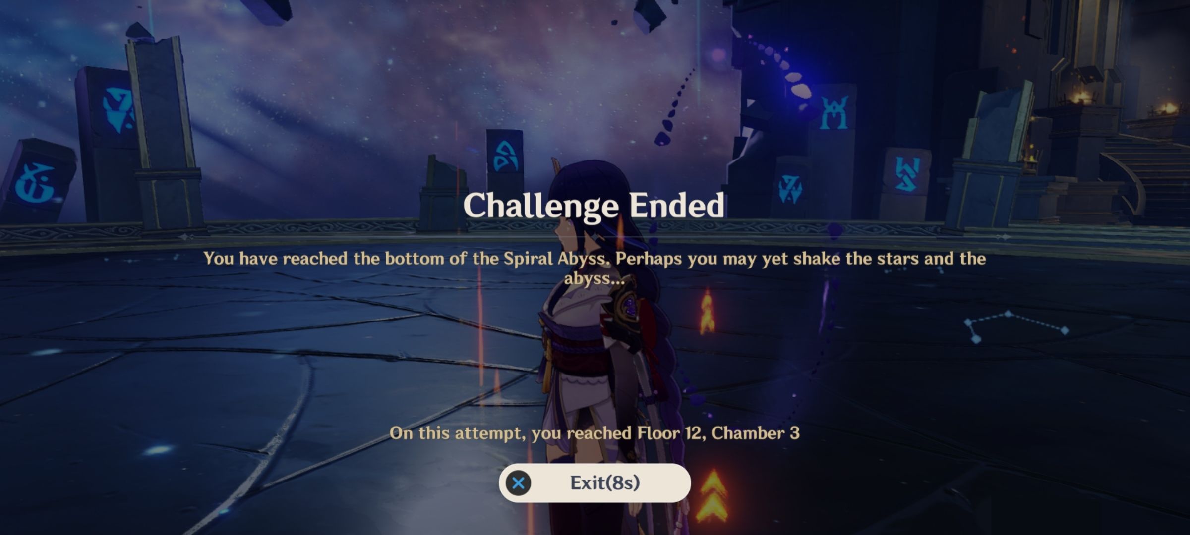 Finally reached the end of Abyss Genshin Impact | HoYoLAB