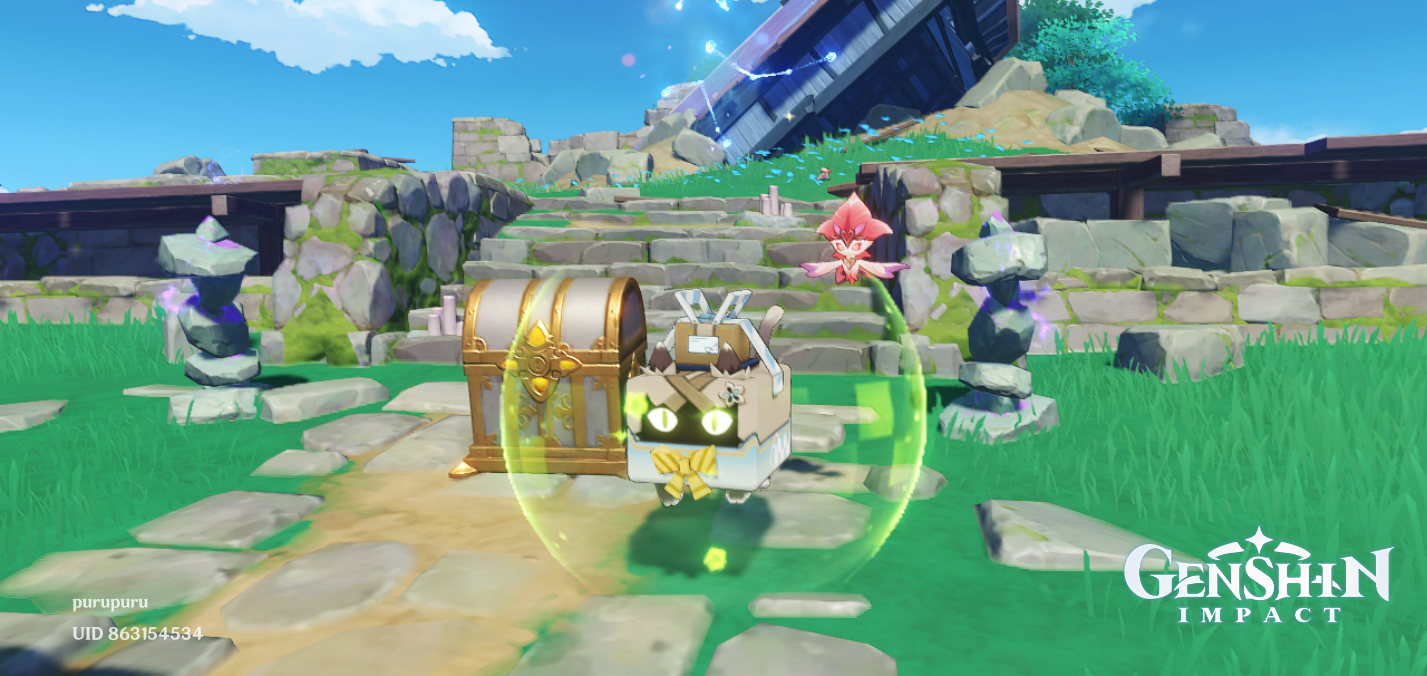 was doing a puzzle in inazuma Genshin Impact | HoYoLAB