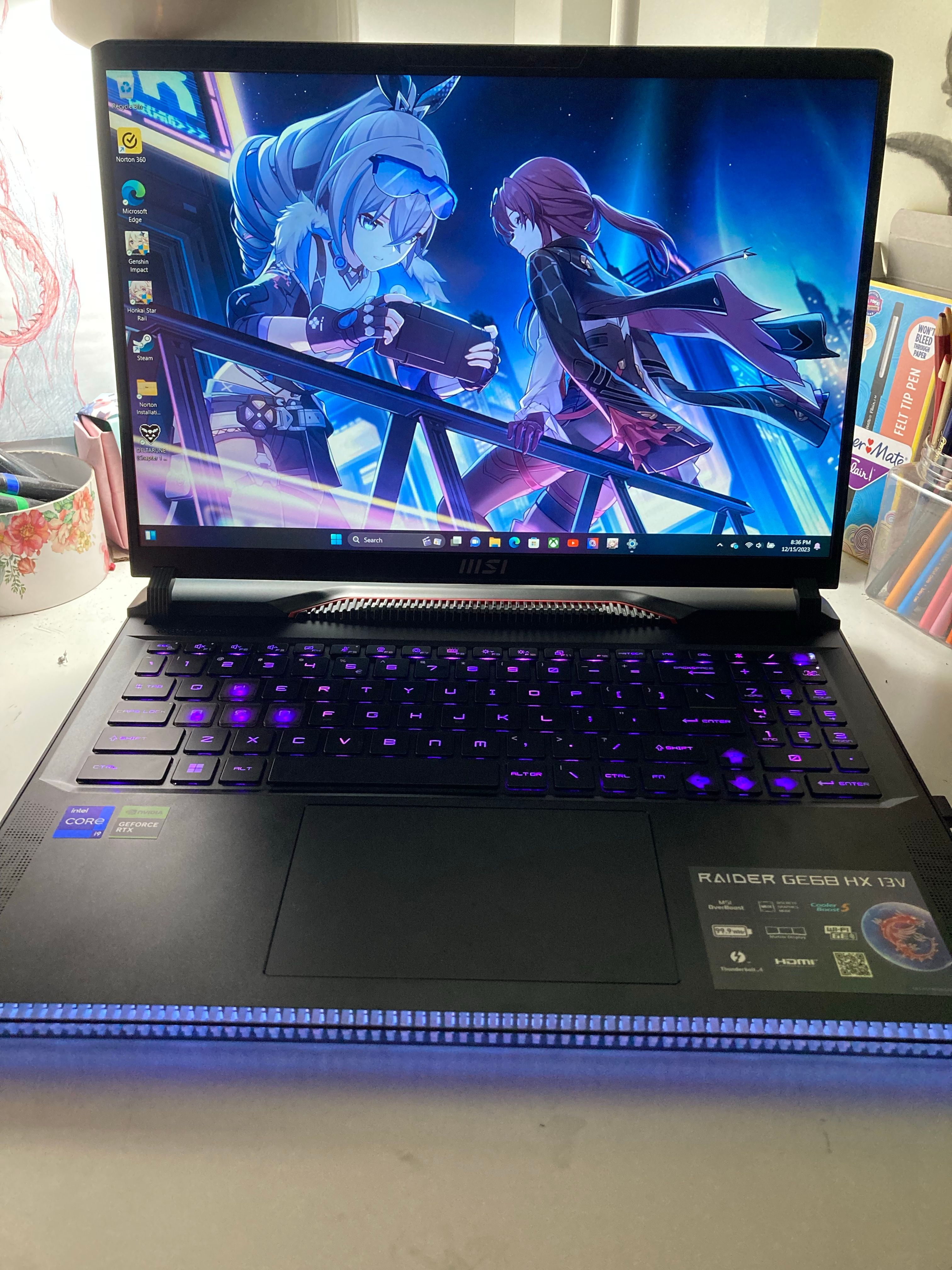Changed my Computer to a Silver Wolf theme Honkai: Star Rail | HoYoLAB