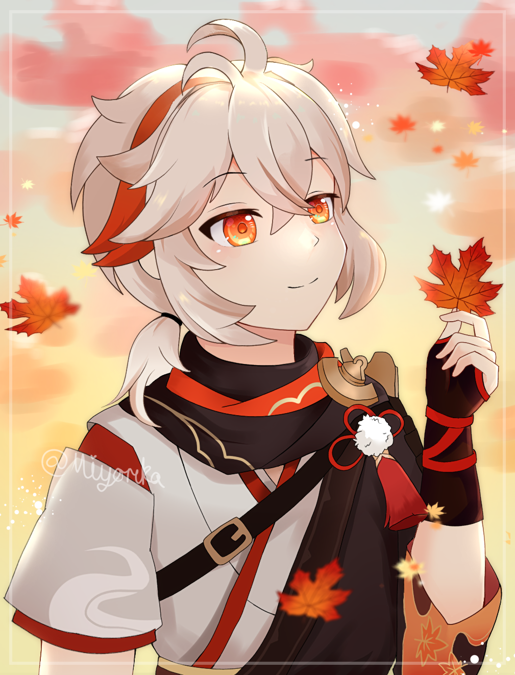 kaedehara kazuha fanart by me