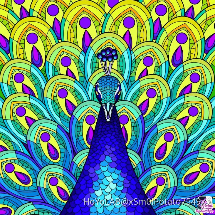 Daily Color-by-number | HoYoLAB