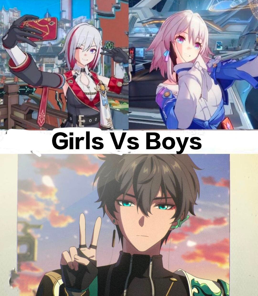 Tell in Comments that Do you agree with this Meme ??? of Girls Vs Boys ...