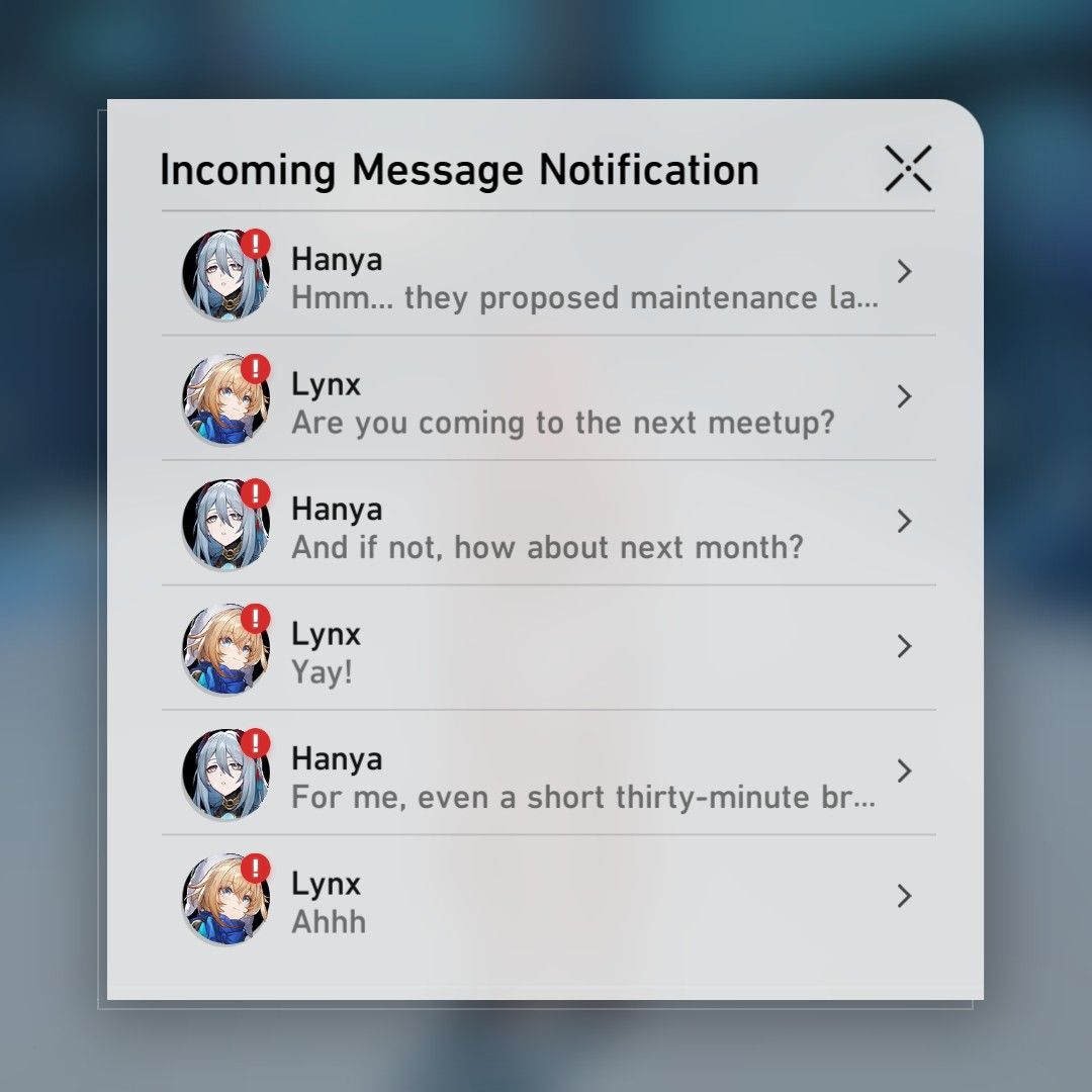 Are they texting me or comunicating with each other?🫣 Honkai: Star Rail ...