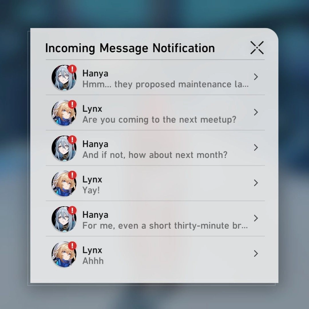 Are they texting me or comunicating with each other?🫣 Honkai: Star Rail ...