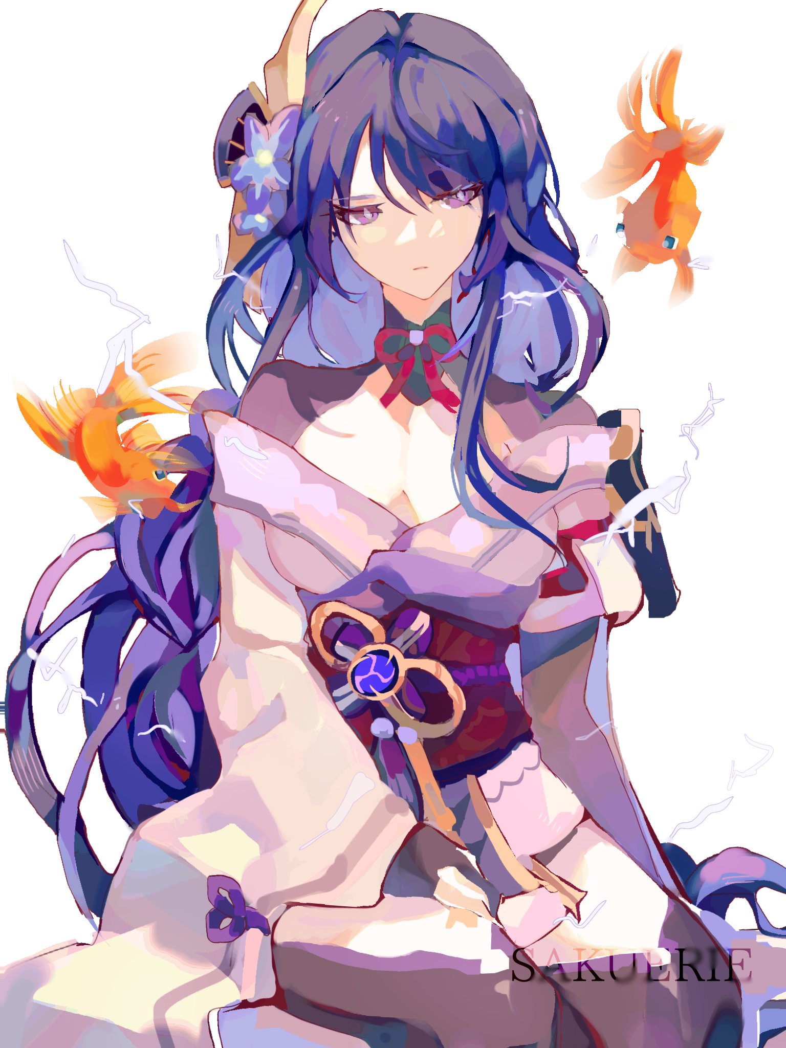 More old Raiden Shogun fanart ^v^ Genshin Impact | HoYoLAB