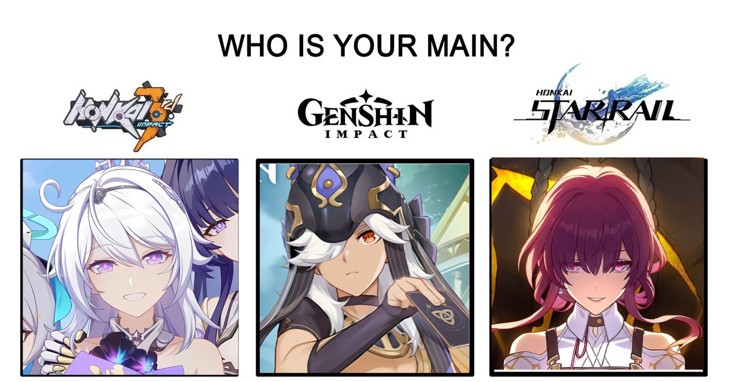 My mains Genshin Impact | HoYoLAB