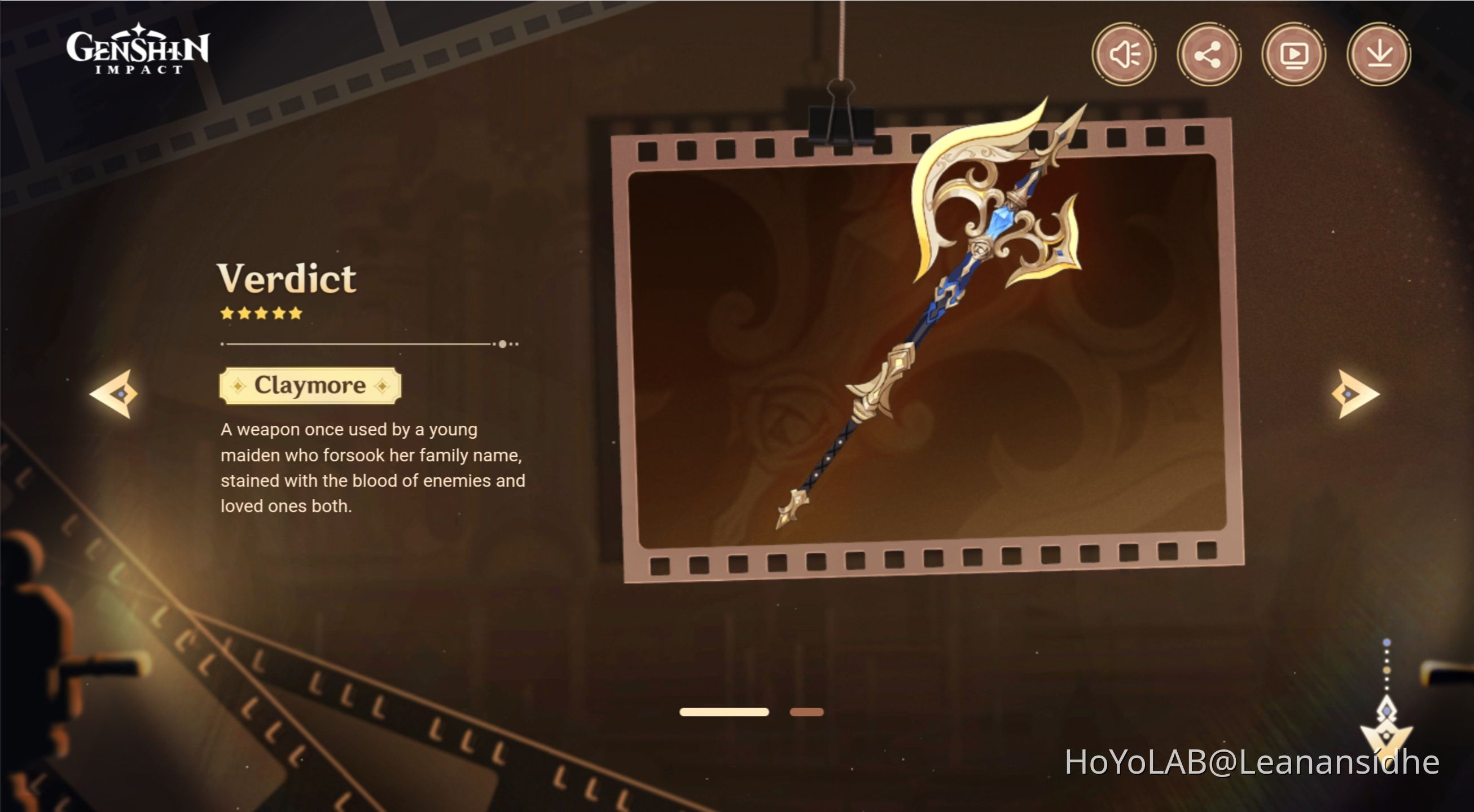 New claymores come out: Genshin Impact | HoYoLAB