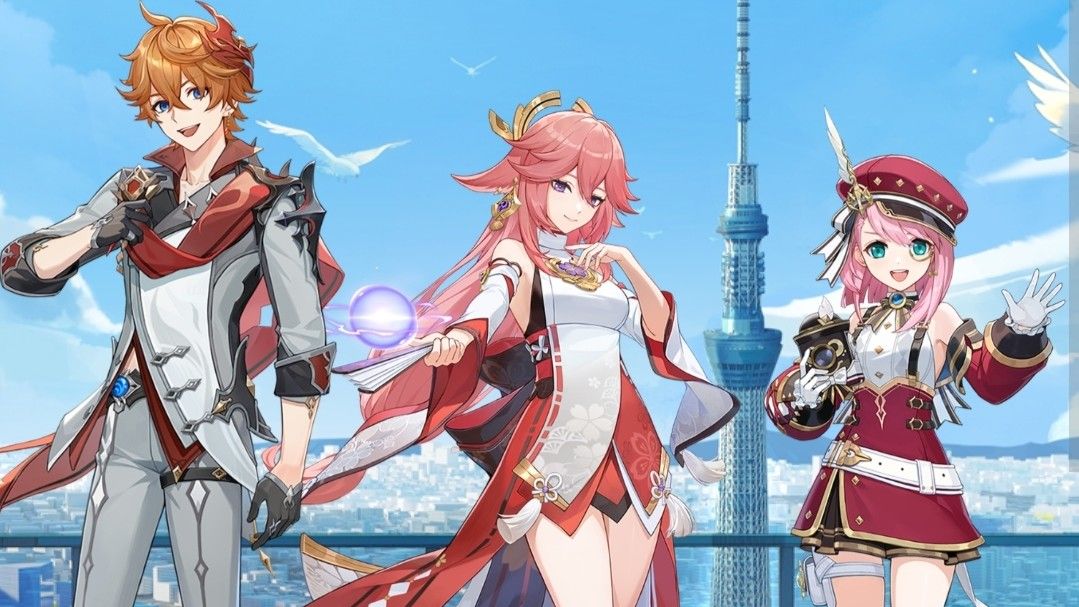 A new collab between Genshin and Tokyo Skytree Genshin Impact | HoYoLAB