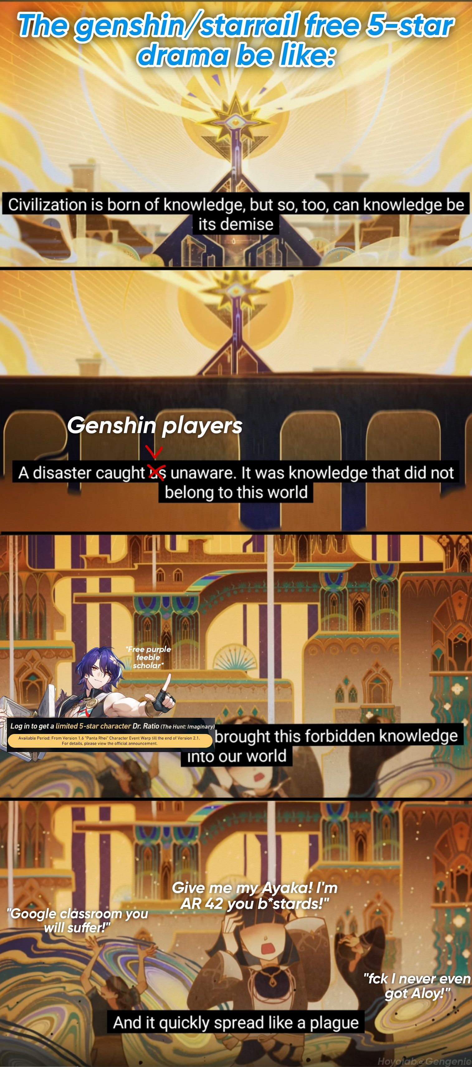 Genshin players have been infected with the forbidden knowledge of ...
