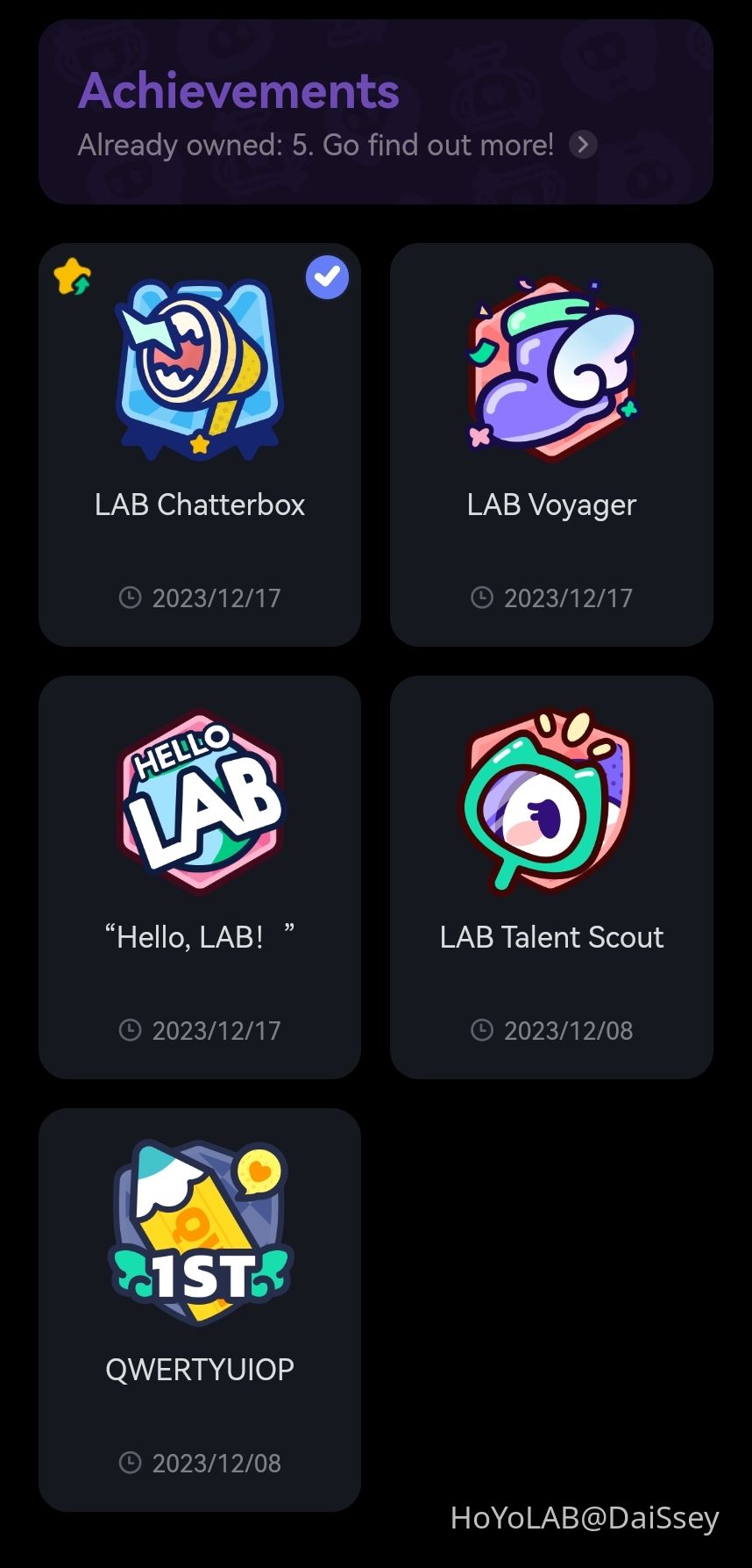 I only got 5! LOL | HoYoLAB