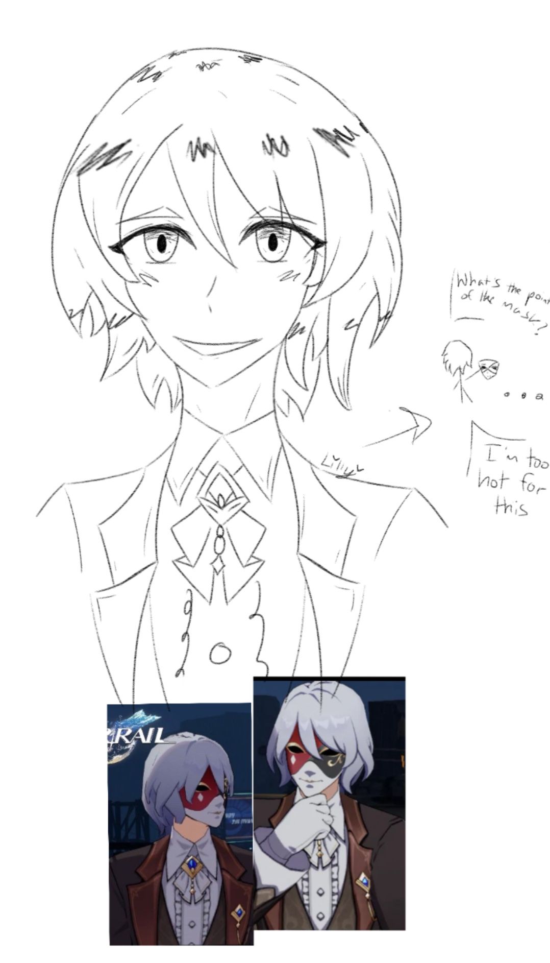 Giovanni without his mask! Honkai: Star Rail | HoYoLAB