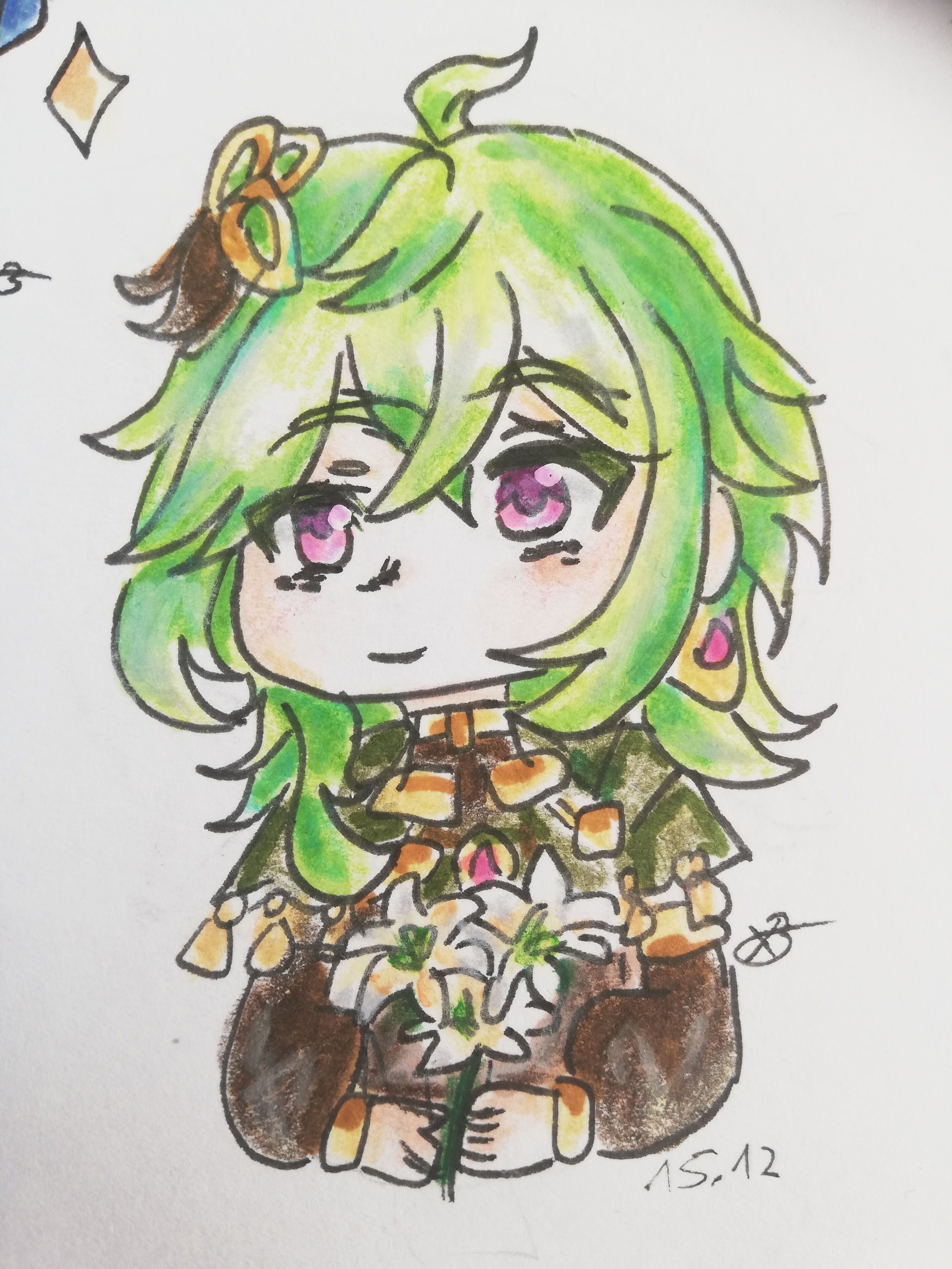 Chibis for the calender project (1/5) Genshin Impact | HoYoLAB