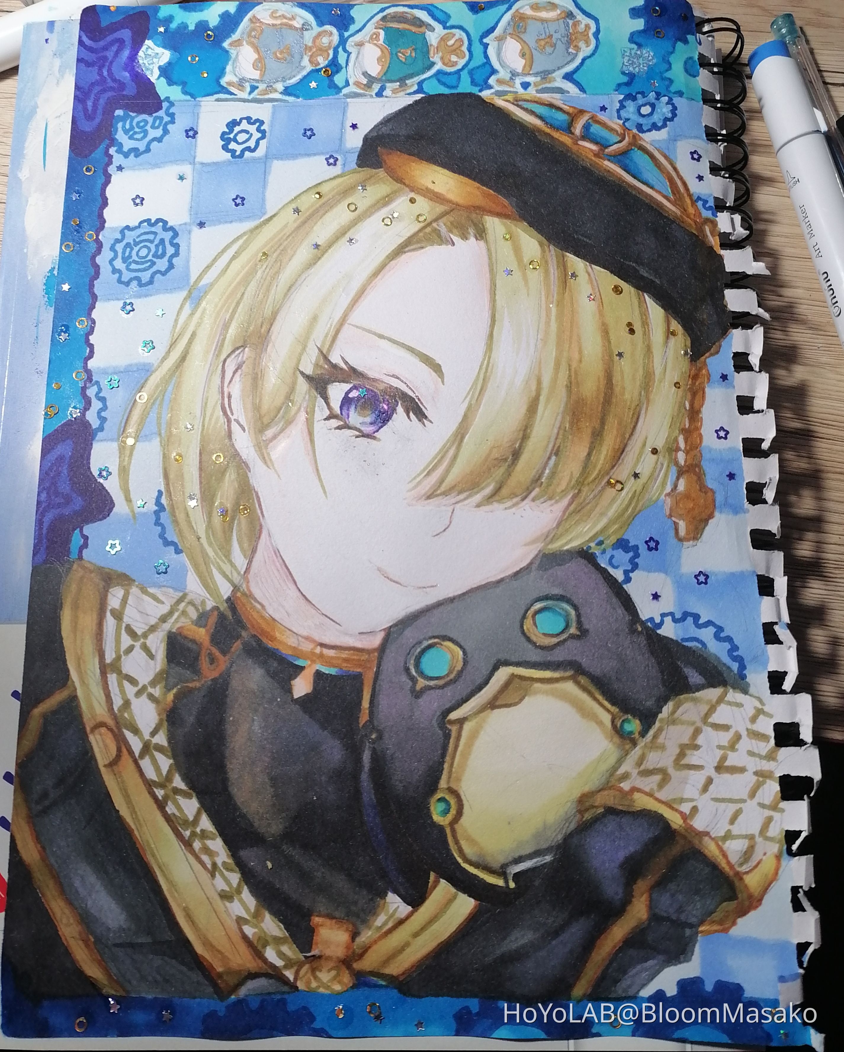 Freminet { Fanart } Genshin Impact | HoYoLAB