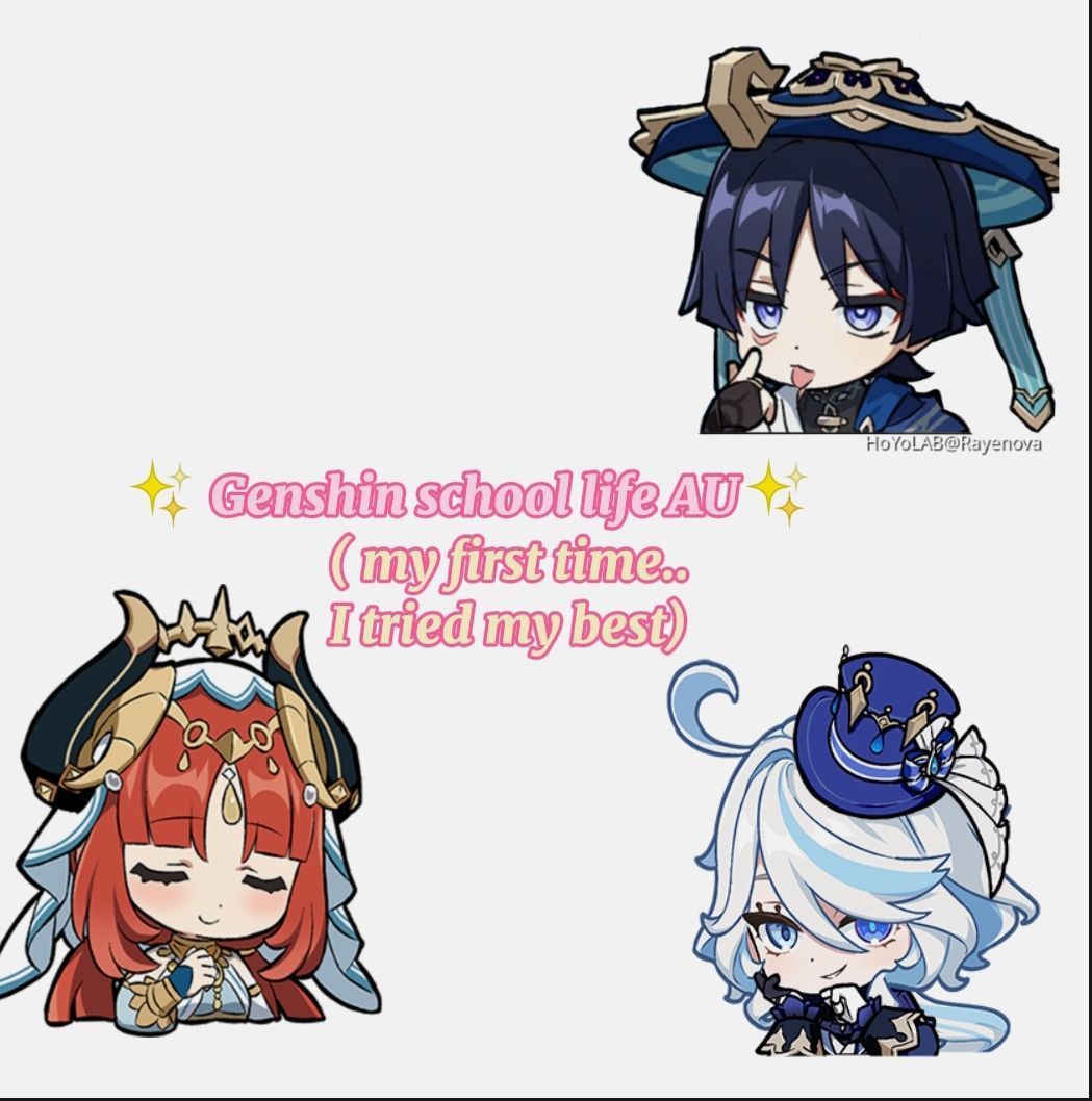 Genshin school life AU Genshin Impact | HoYoLAB