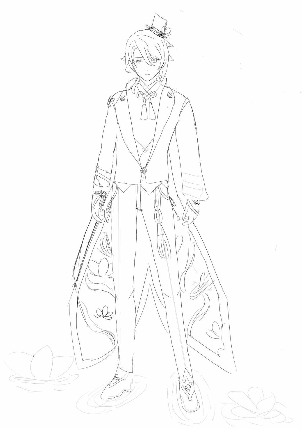 Ayato fontaine design Genshin Impact | HoYoLAB