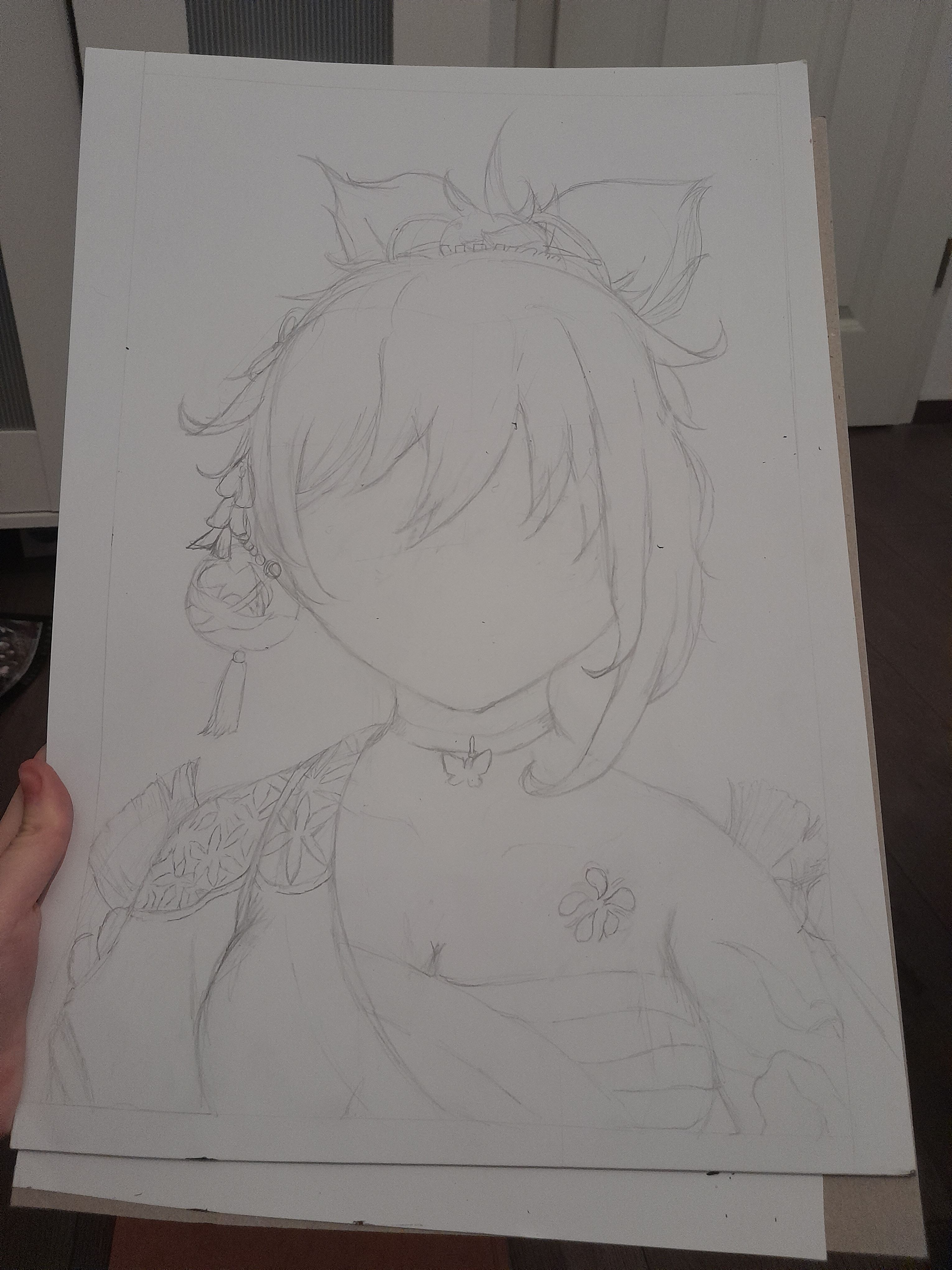 Heres my yoimiya sketch Genshin Impact | HoYoLAB