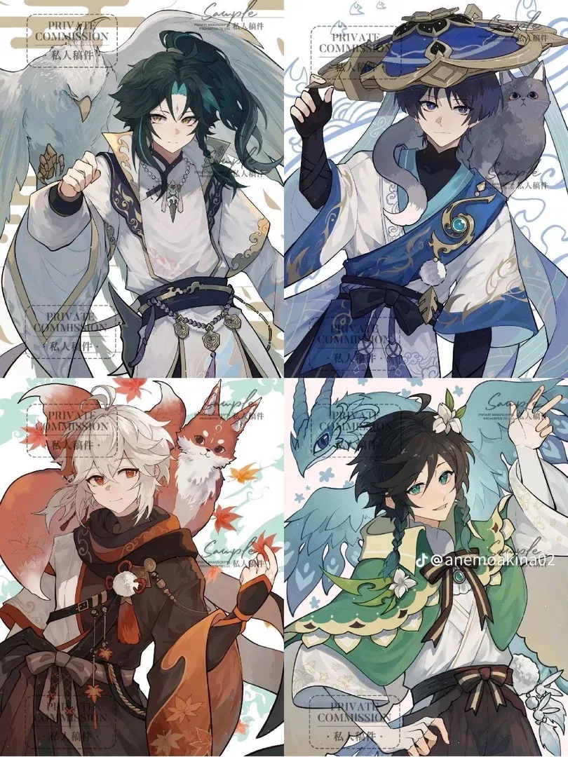 5 star Anemo boys Genshin Impact | HoYoLAB