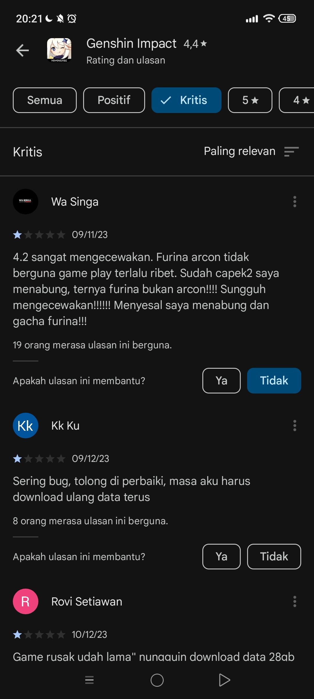 lah terus ngapain gacha furina coba, gua gacha karena suka sama story, sifat, dan semuanya ...