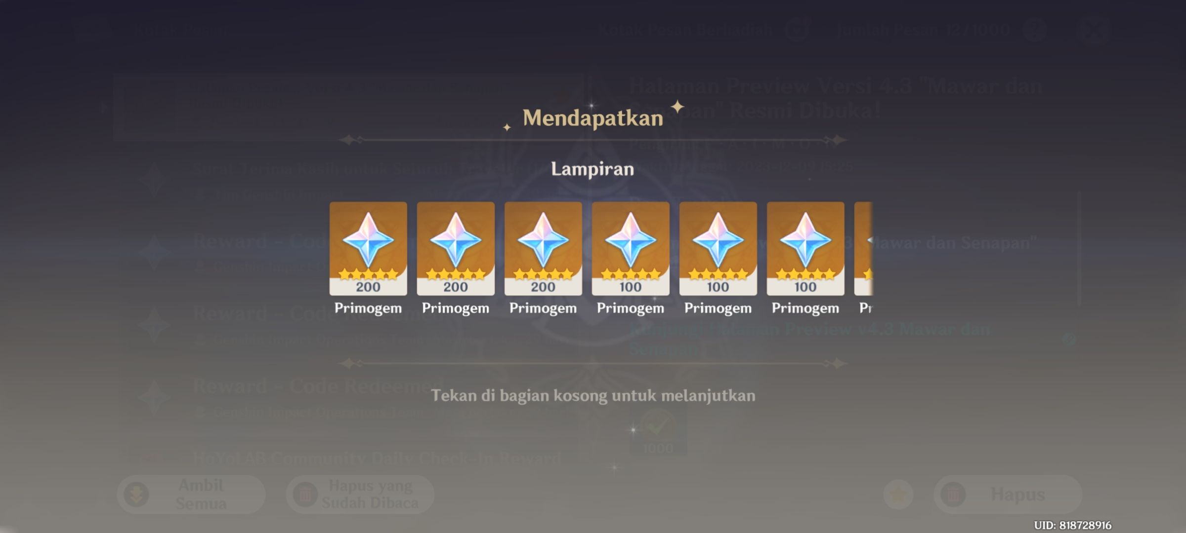 When You Finally Open Your Inbox Genshin Impact | HoYoLAB