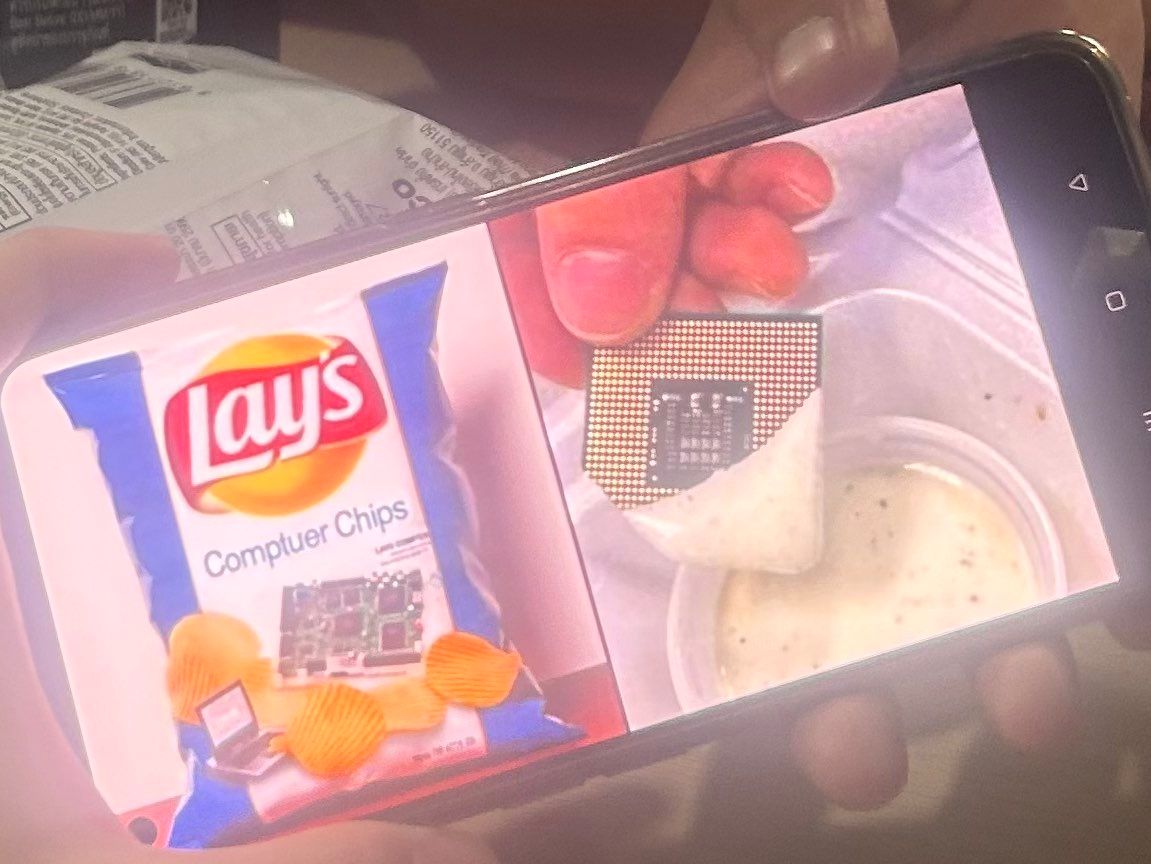 Intel and Lays cooperate products | HoYoLAB