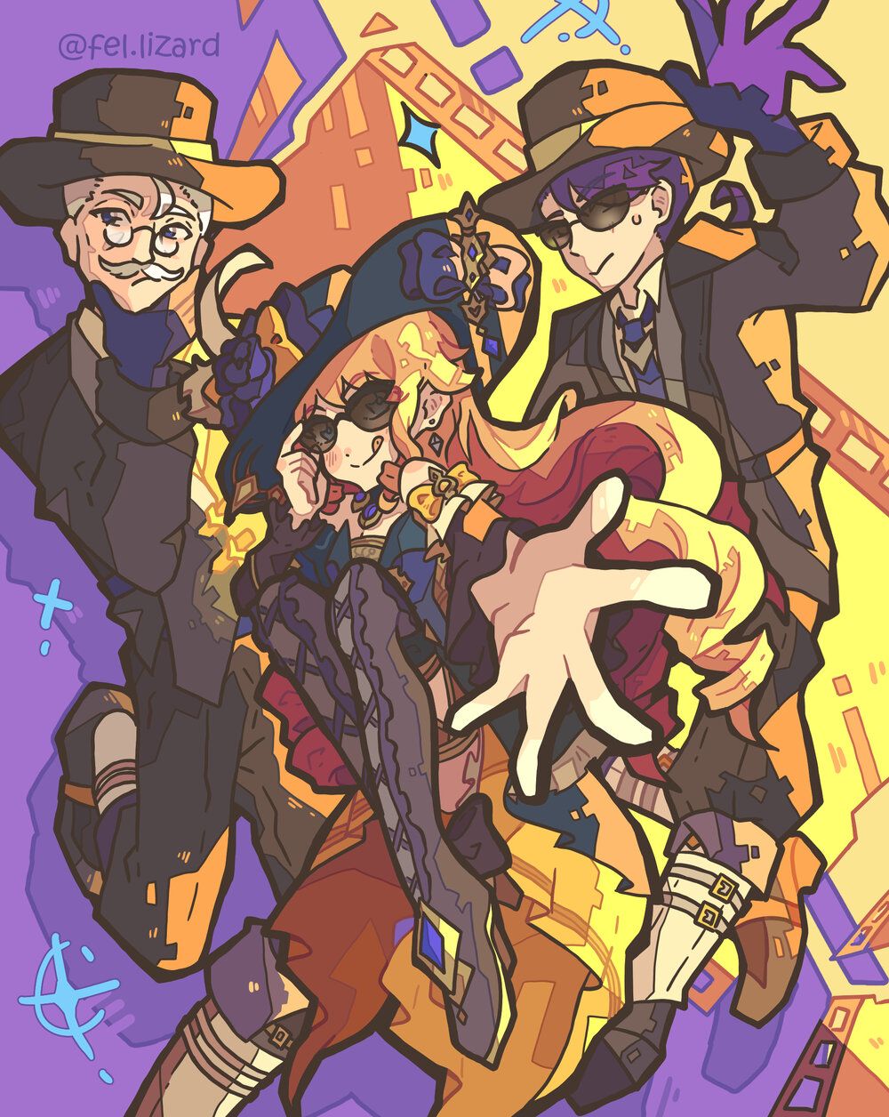 Navia with Melus and Silver Genshin Impact | HoYoLAB