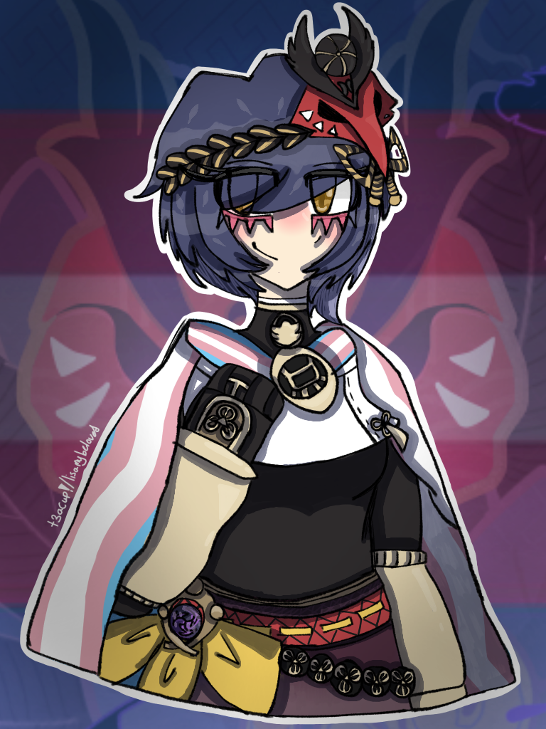 trans kujou sara!!!!! 🏳️‍⚧️ Genshin Impact | HoYoLAB