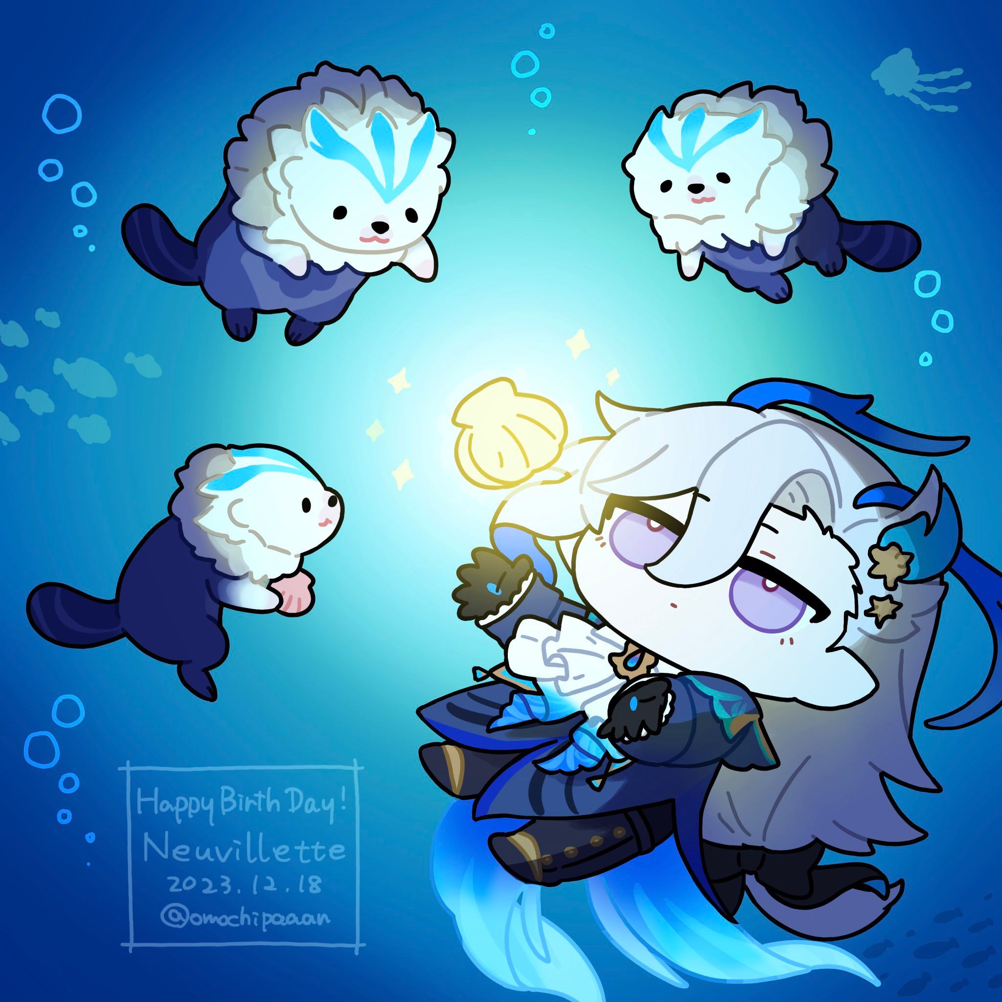 HAPPY BIRTHDAY NEUVILLETTE Genshin Impact | HoYoLAB