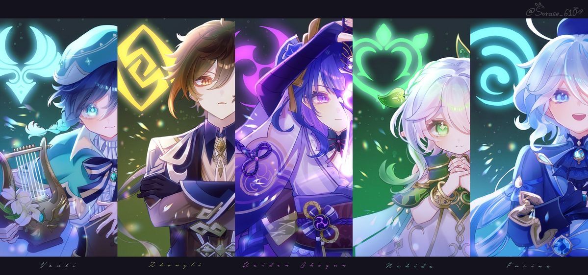 The archons ️ Genshin Impact | HoYoLAB