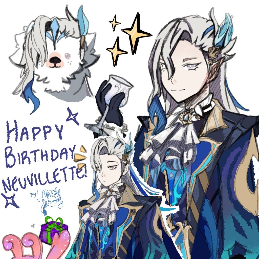 Happy Birthday Neuvillette! Genshin Impact | HoYoLAB