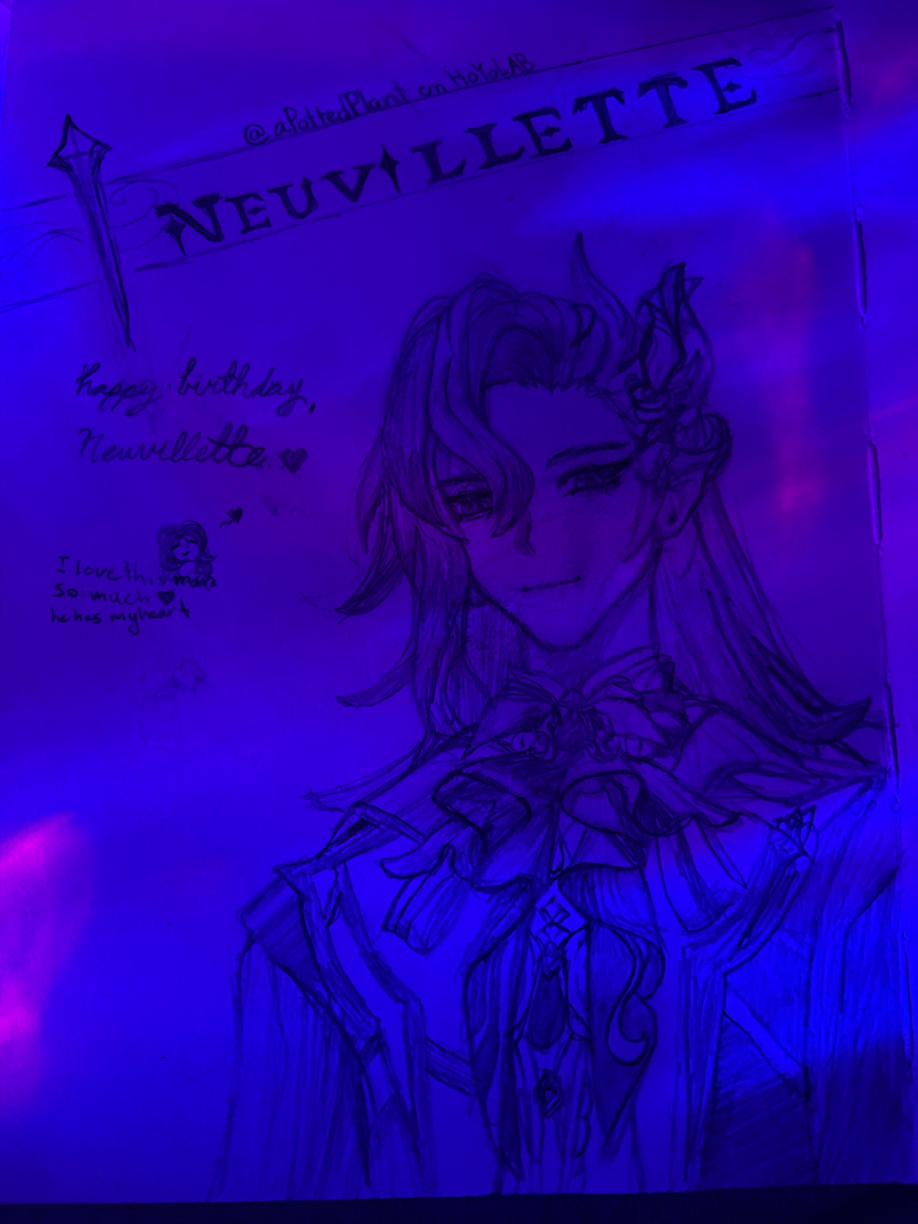 Happy birthday, Neuvillette💙 Genshin Impact | HoYoLAB