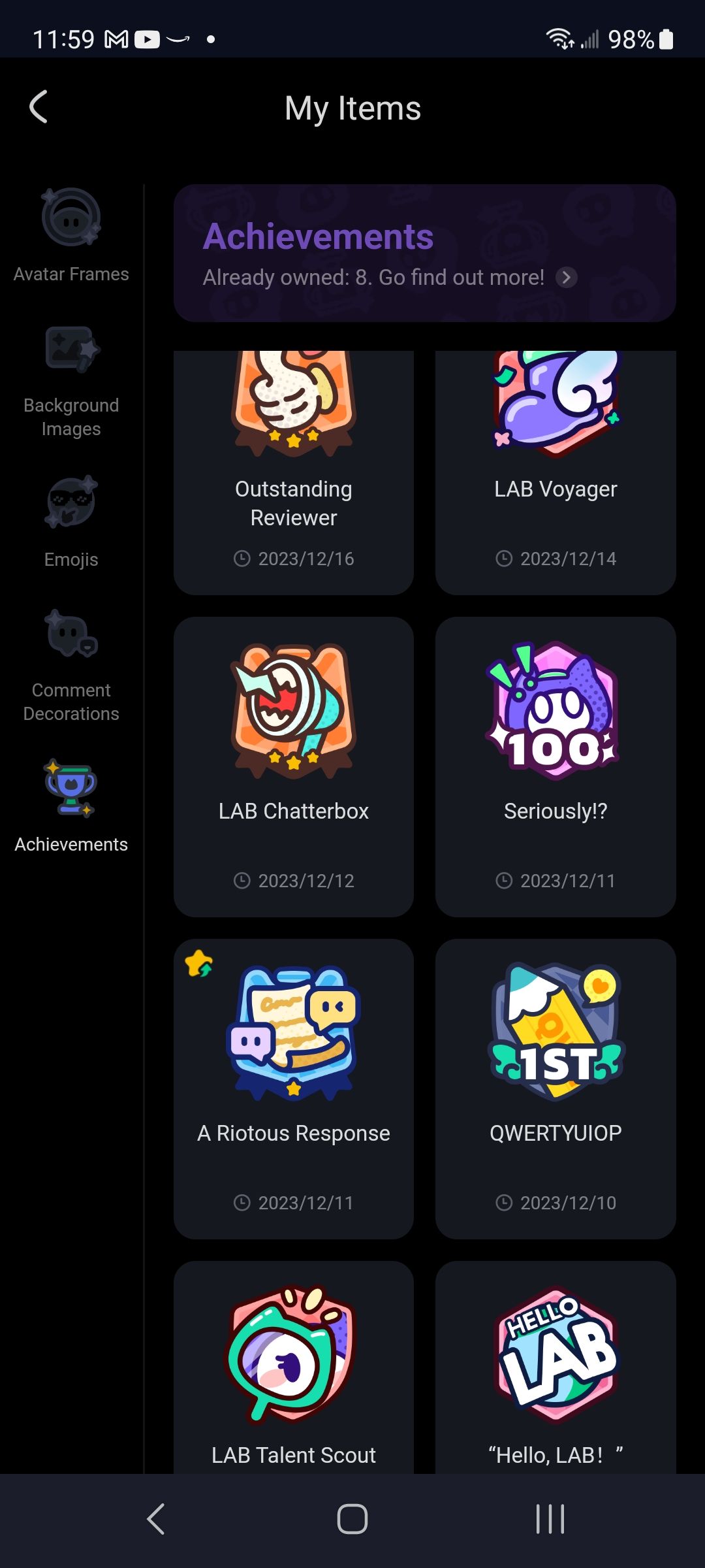 Achievements! | HoYoLAB