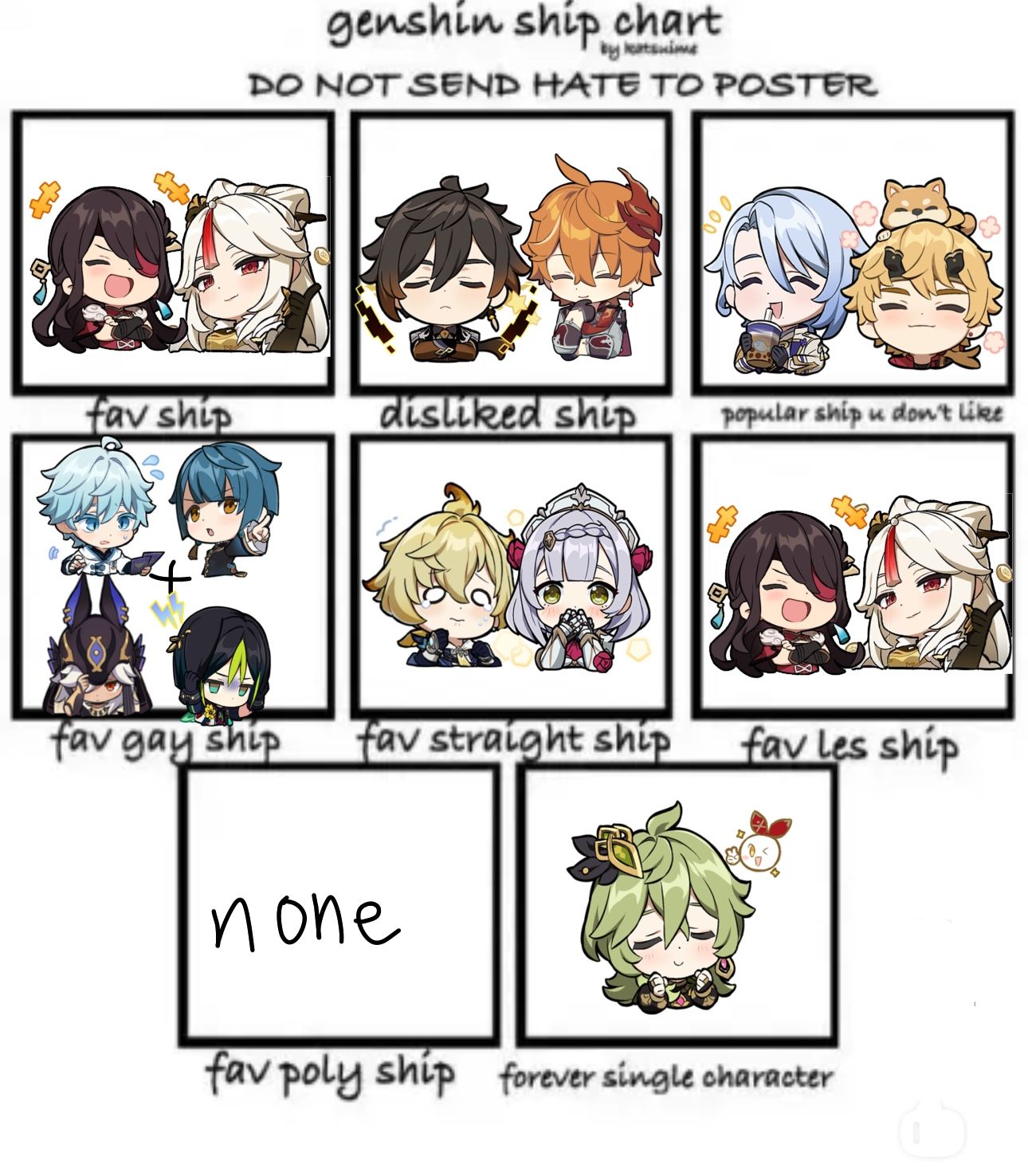 genshin ships ^_^ Genshin Impact | HoYoLAB