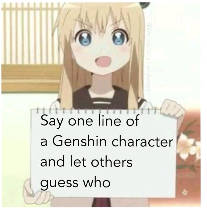 HeHe te nandayo Genshin Impact | HoYoLAB