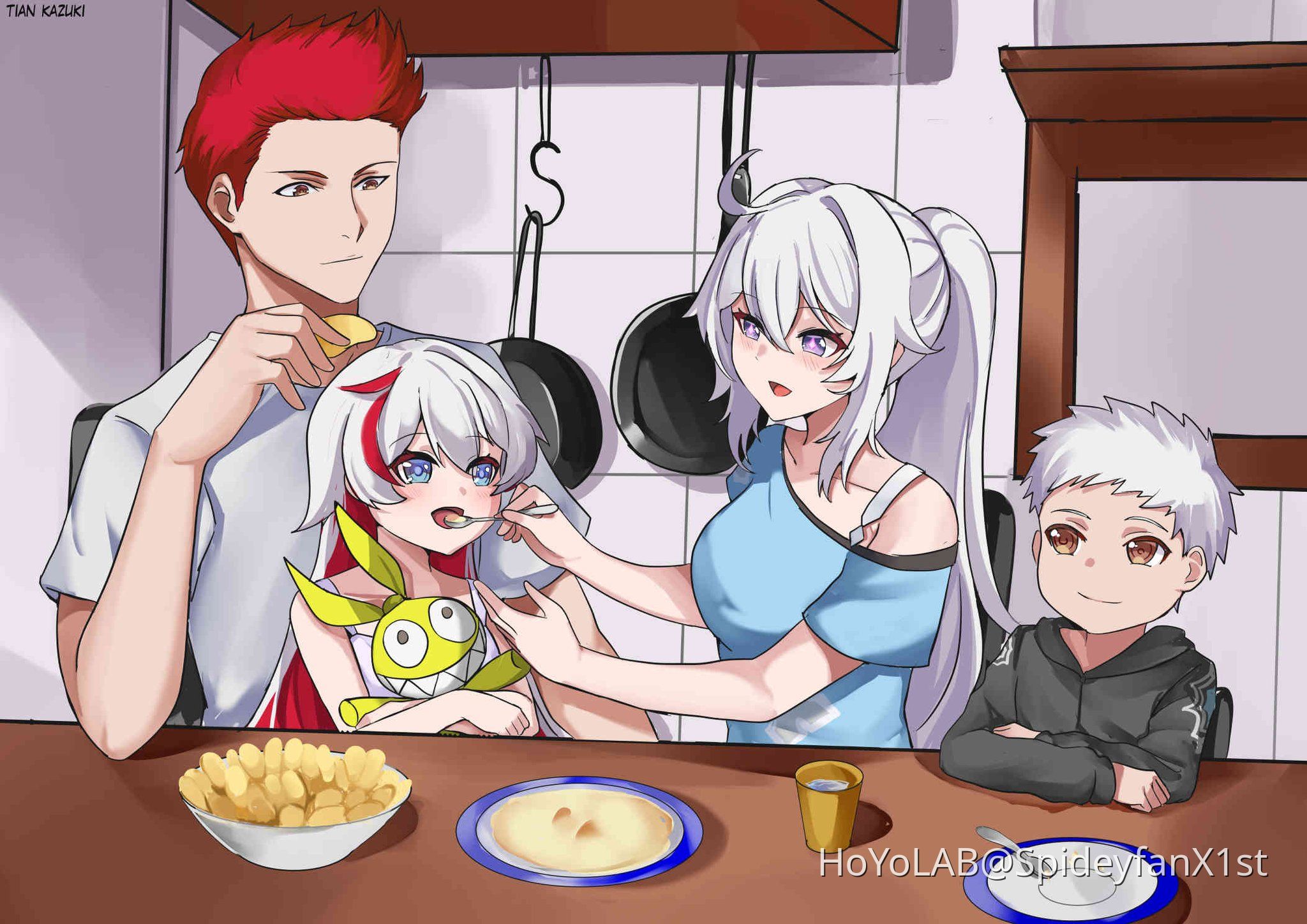 Captain x Kiana (By Tian Kazuki) Honkai Impact 3rd | HoYoLAB